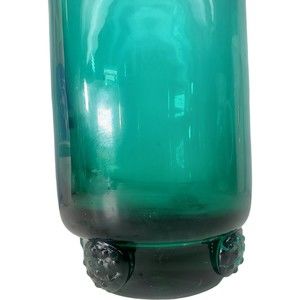 BLENKO | Dining | Blenko 445d Glass Decanter 948 Emerald Green Rosettes ...